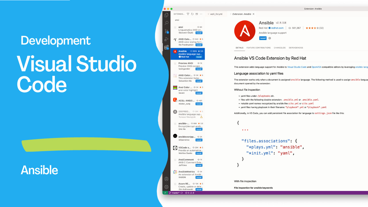 Elevating Ansible Development with Visual Studio Code